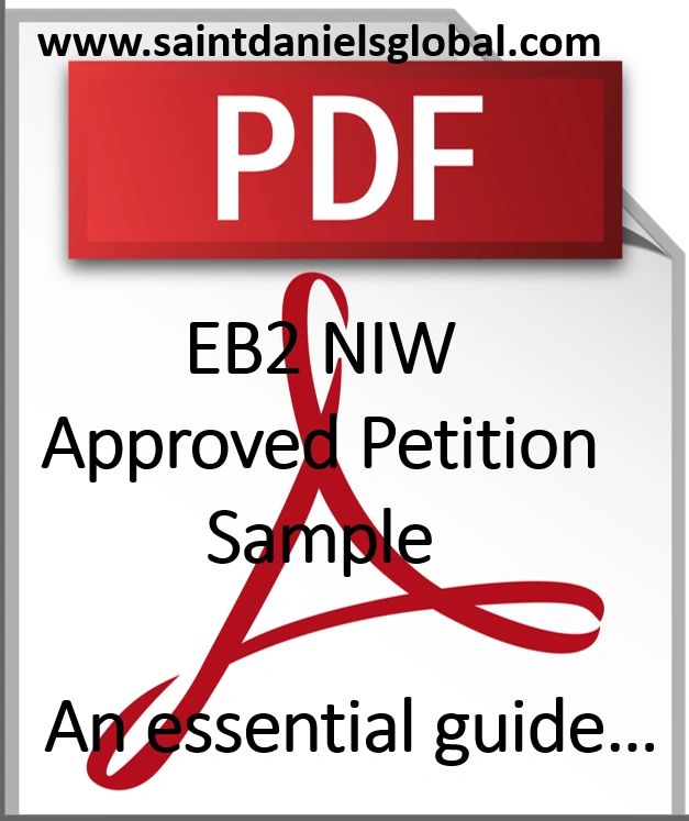 EB2 NIW Approved Petition Sample